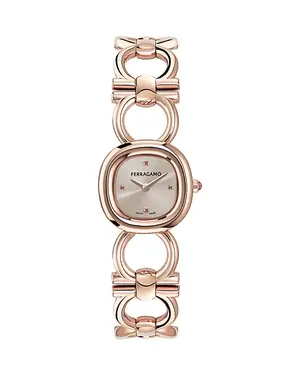 FERRAGAMO Double Gancini 25mm Watch
