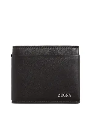 Zegna Secondskin Billfold Wallet - Dark Brown