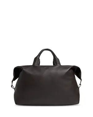Zegna Secondskin Raglan Holdall - Dark Brown
