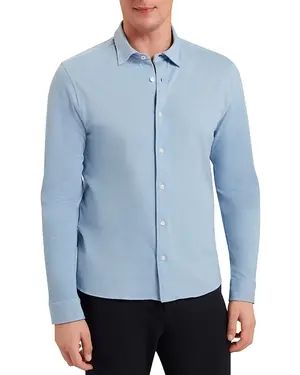 Ted Baker London Luckey Button Front Shirt - Blue