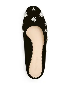 Cinq À Sept Callie Embellished Mules - Black/clear