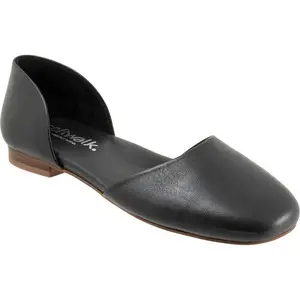 Softwalk Kamari D'orsay Flat - Black