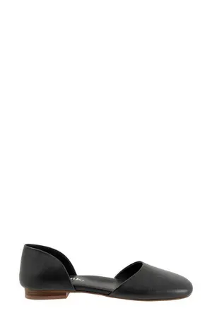 Softwalk Kamari D'orsay Flat - Black