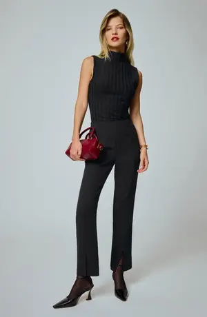 REFORMATION Maison Rib Sleeveless Top