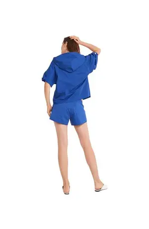 ANSEA Anorak Shirt - Blue