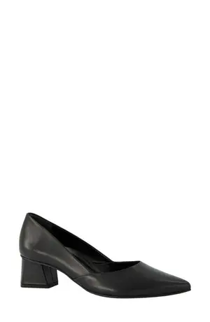 Paul Green Witt Pointed Toe Pump - Black Soft