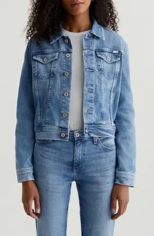 Ag Robyn Denim Trucker Jacket - Central Coast