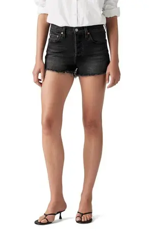 Women's High Waist Cutoff Shorts