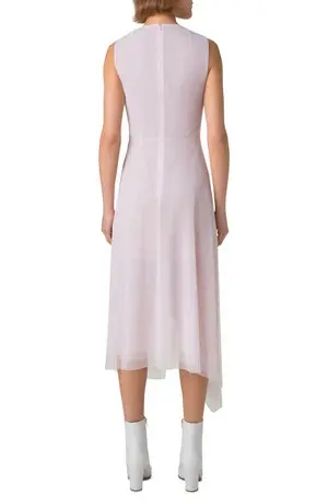Akris Sleeveless Tulle Dress