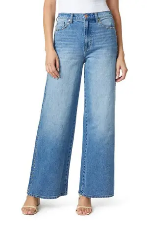 Habitual Studded High-rise Wide Leg Jeans