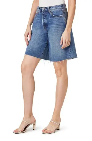 Habitual Easy Long Cutoff Denim Shorts