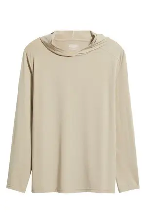 FAIR HARBOR Seabreeze Performance Pullover Hoodie - Sand