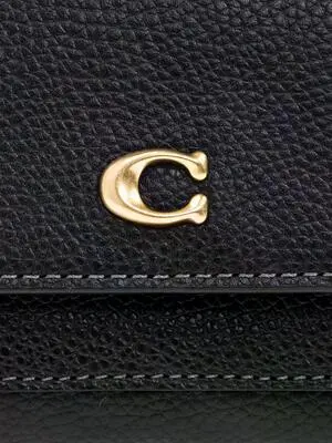 COACH Small Mila Wallet - Black