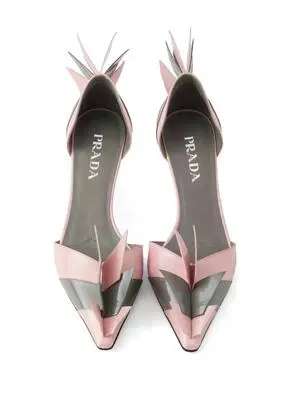 Prada 55mm Leather Pumps