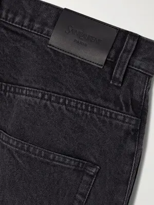 Saint Laurent High-rise Tapered Jeans
