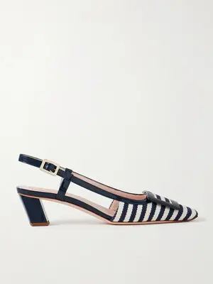 ROGER VIVIER Belle Vivier 45 Slingback Pumps - Blue