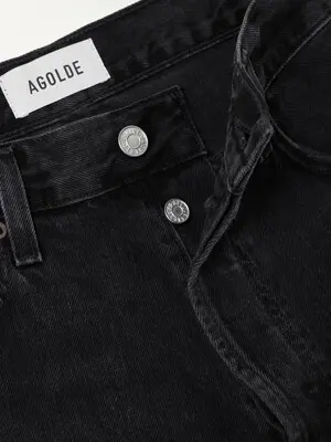 AGOLDE Indra Distressed Denim Shorts