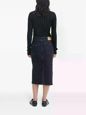 Filippa K Trucker Denim Skirt