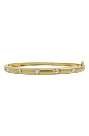 Bony Levy 18k Gold Diamond Bangle Bracelet - 18k Yellow Gold