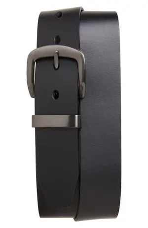 Nordstrom Cohen Leather Belt - Black