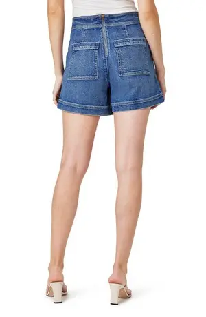 Habitual Faux Wrap Denim Skort