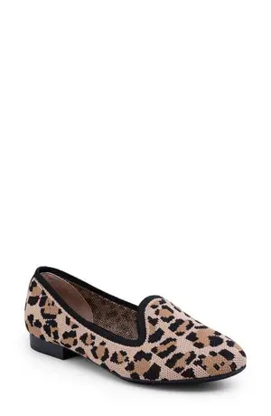 Me Too Basin Knit Loafer - Leopard