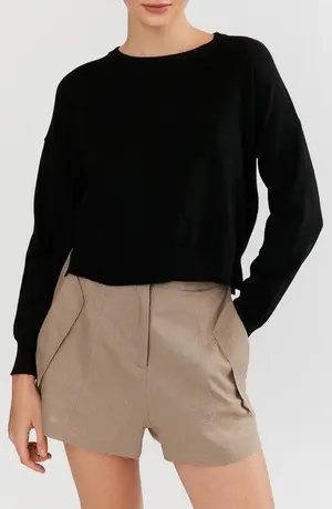 Deluc Déluc. Polly Crewneck Sweater - Black