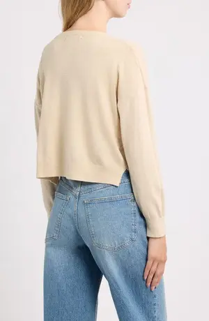 Deluc Déluc. Polly Crewneck Sweater - Greige