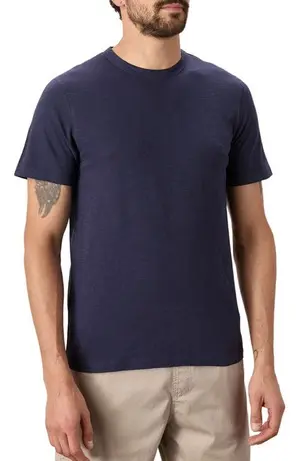 PACT Organic Cotton Featherweight Slub Crew Tee - Eclipse