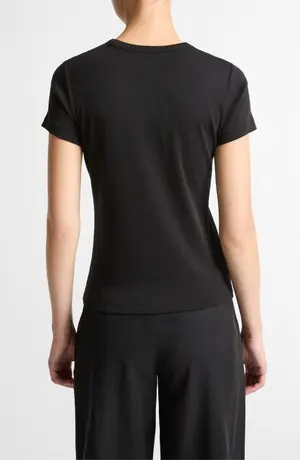 Vince Shrunken '90s T-shirt - Black