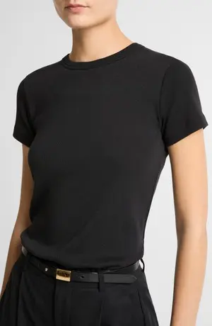 Vince Shrunken '90s T-shirt - Black