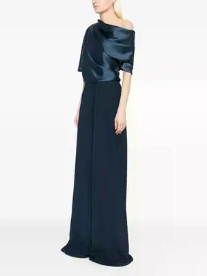 Amsale The Slouch Jumpsuit - Blue