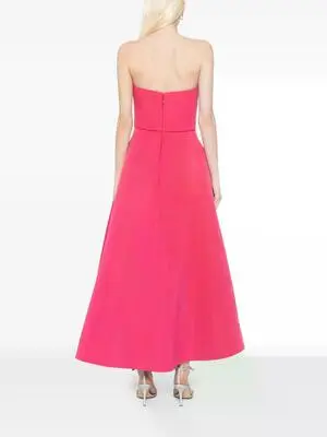 Amsale Sequin Appliqué Dress