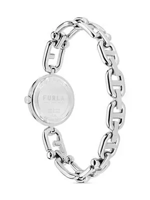 Furla Arco Chain 30mm Watch - Silver