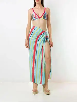 AMIR SLAMA Striped Beach Skirt