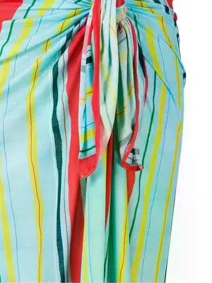 AMIR SLAMA Striped Beach Skirt