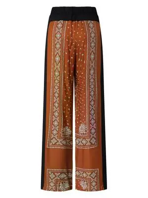 Pinko Bandana-print Trousers