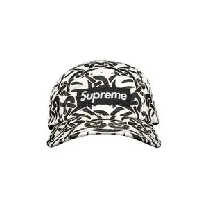 Supreme Celtic Knot Camp Cap - White
