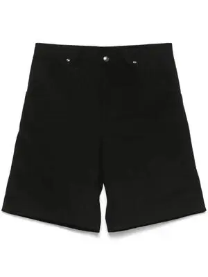 Moncler Cotton Cargo Shorts - Black