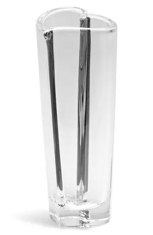 ORREFORS Heart Bud Vase - Clear