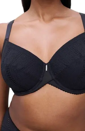 Chantelle Easy Support Full Coverage Underwire Bra - Black