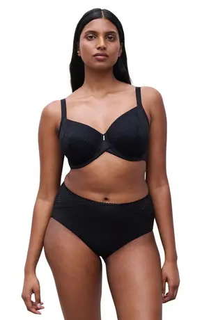 Chantelle Easy Support Full Coverage Underwire Bra - Black