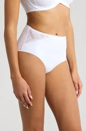 Chantelle Easy Support High Waist Briefs - White