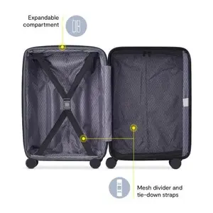DELSEY PARIS Alexis Expandable 21" Carry-on Spinner Luggage - Burgundy