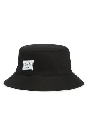 Herschel Supply Co. Norman Cotton Twill Bucket Hat - Black