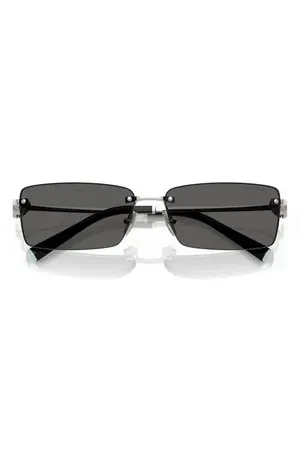 Tiffany & Co. Rectangular Sunglasses - Silver