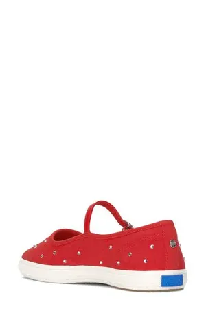 Keds® Square Toe Mary Jane Sneaker - Red