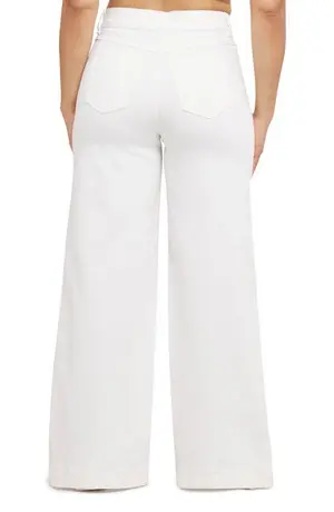 Spanx High-waist Wide Leg Pull-on Jeans