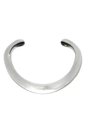Alexis Bittar Luminous Lucite® Collar Necklace - Silver