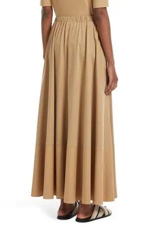 MM BY MAX MARA Mm Roal Modal Blend Maxi Skirt